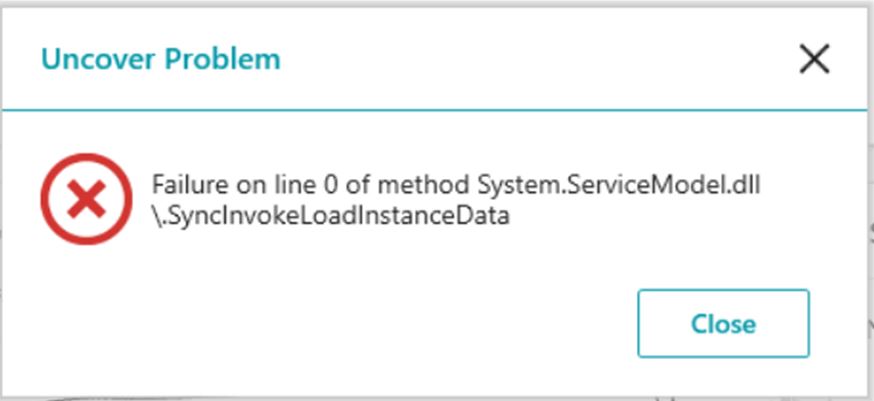Error Message Appears When Processing Data In The Unifi App Of Waters